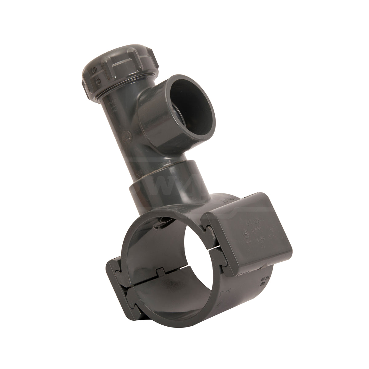 tapping tee with integral cutter | elbow45.com