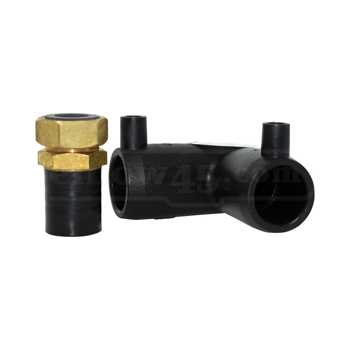 electrofusion transition elbow 90 ° with free nut | elbow45.com
