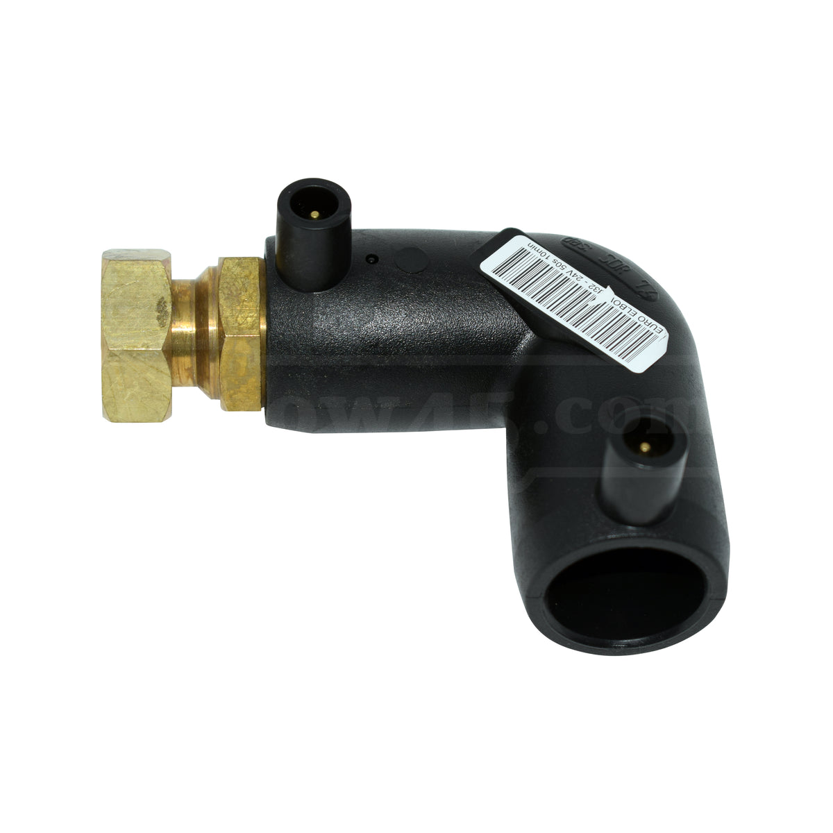 electrofusion transition female elbow 90 ° brass | elbow45.com