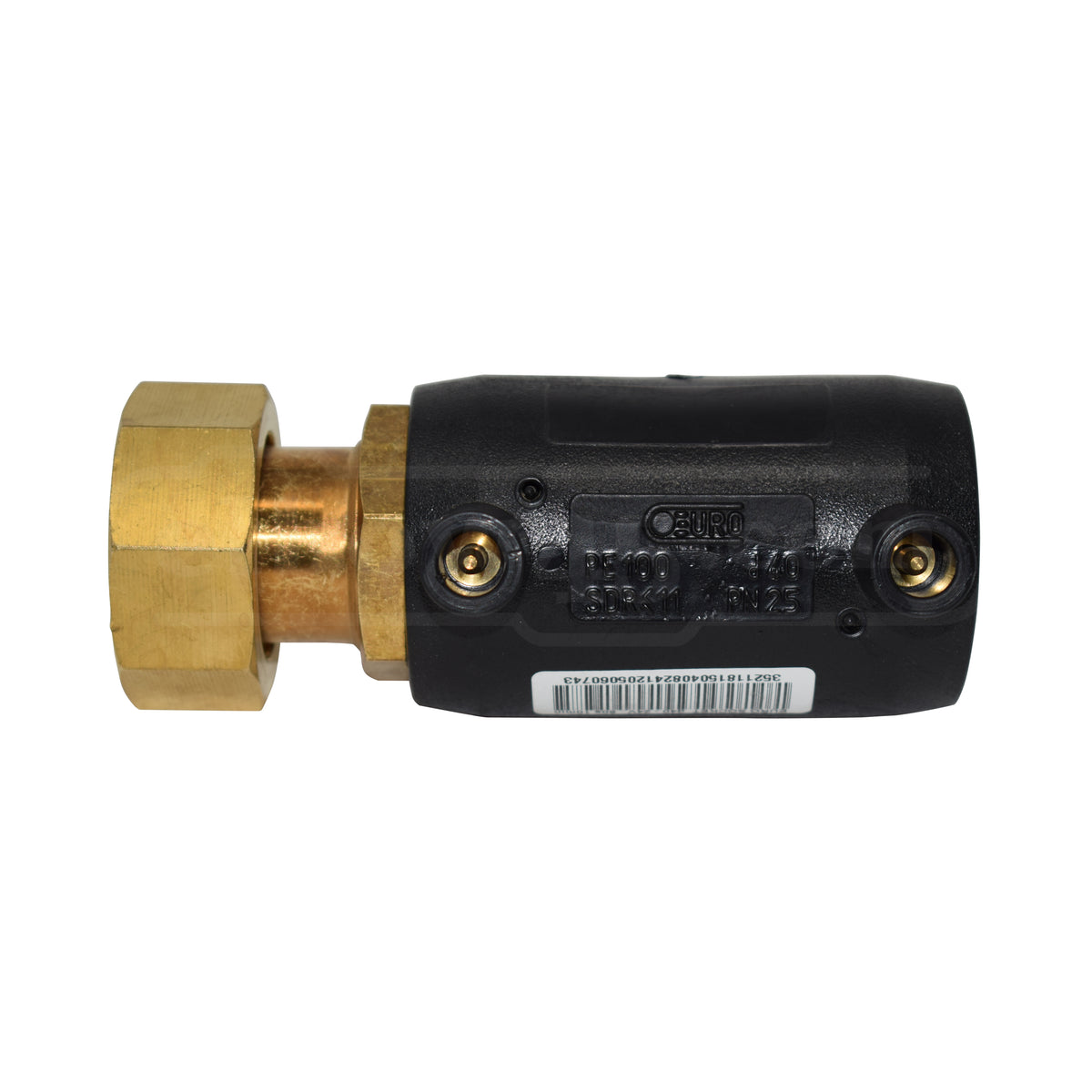 electrofusion transition female socket brass | elbow45.com